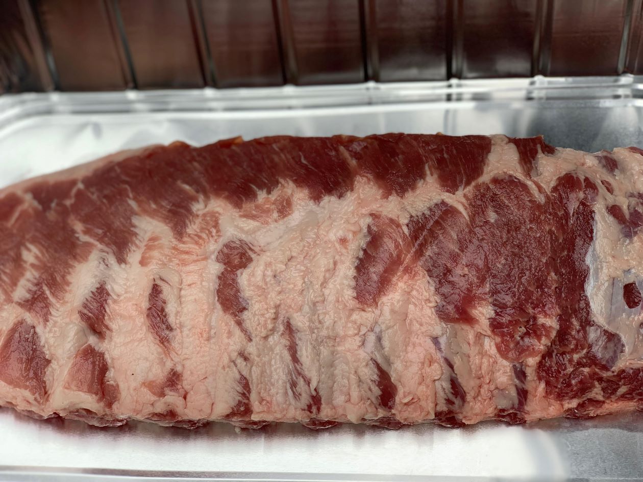 Grill Smoked St Louis BBQ Ribs